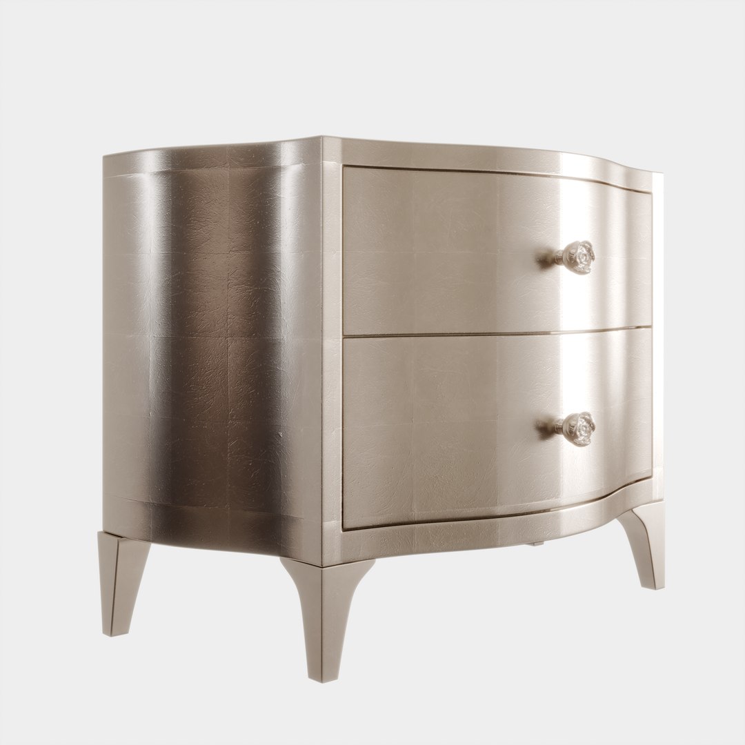 3D Bernhardt Calista Bachelors Chest Model - TurboSquid 1785971