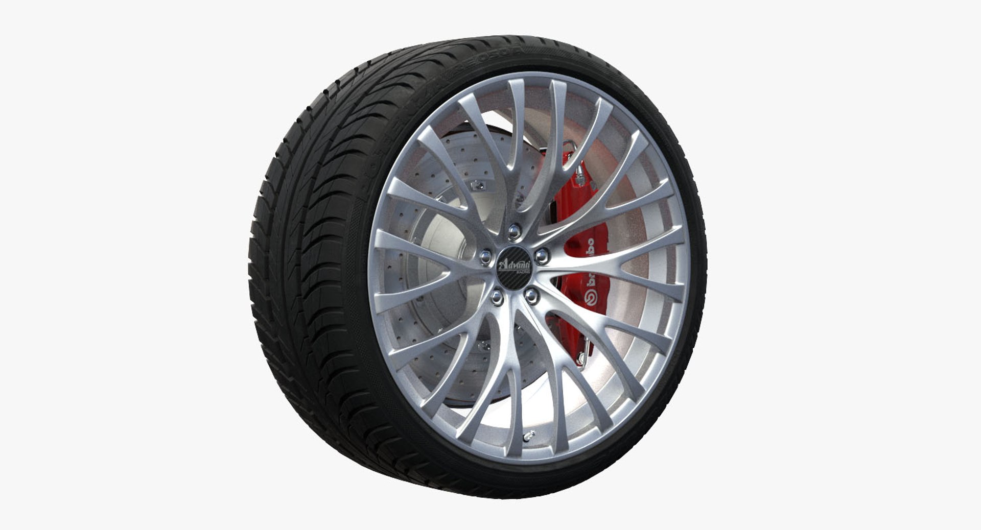 3d Model Advanti Forza Wheel
