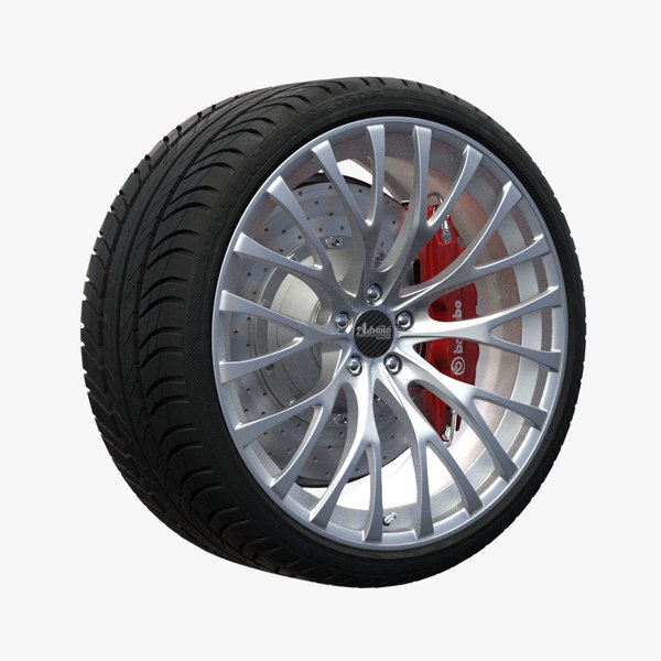3d model advanti forza wheel
