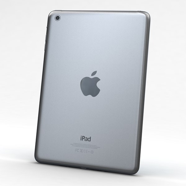apple ipad mini 2 3d model