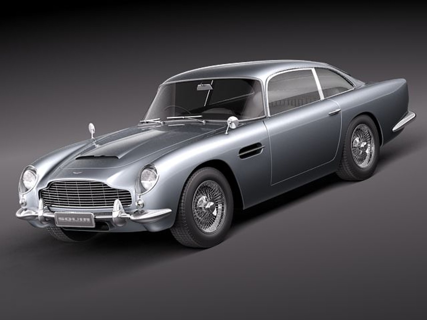 Aston Martin Db5 1963 3d Model