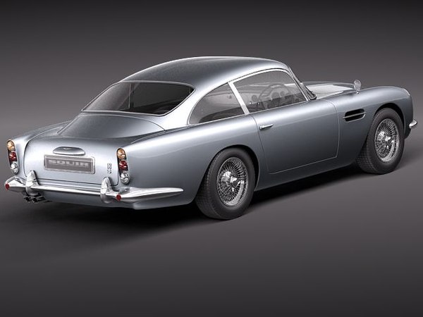 aston martin db5 1963 3d model