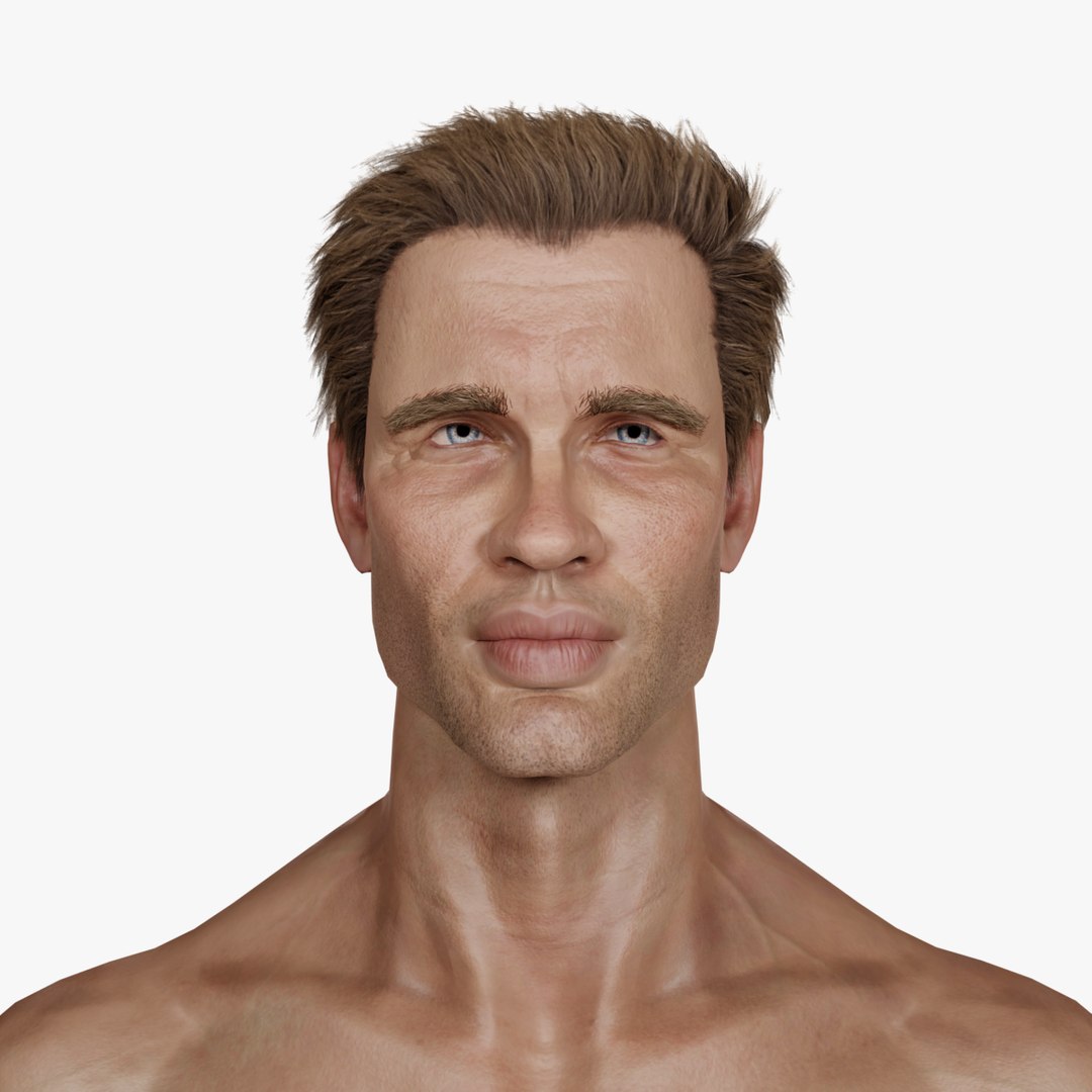 modelo 3d Highly Detailed Photorealistic Male Body - TurboSquid 2031926