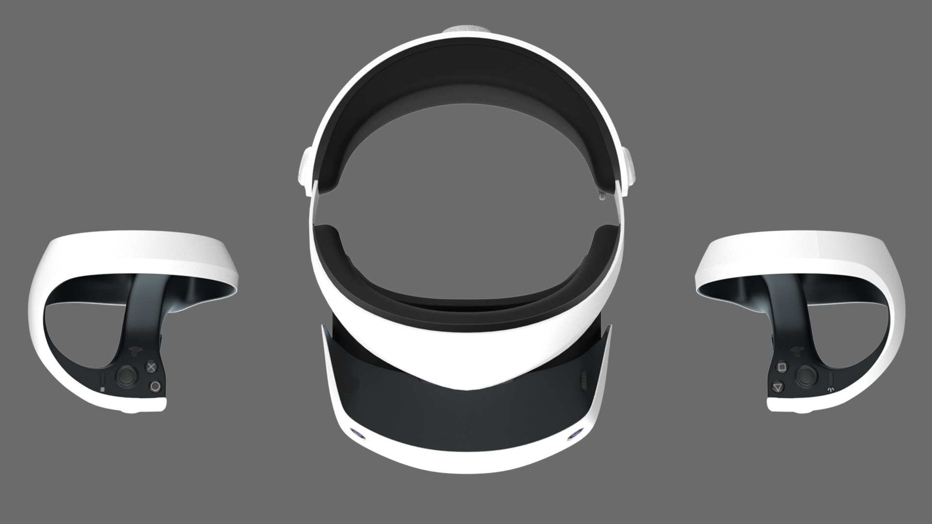 PSVR2 Playstation VR 2 Set 3D Model - TurboSquid 1971068