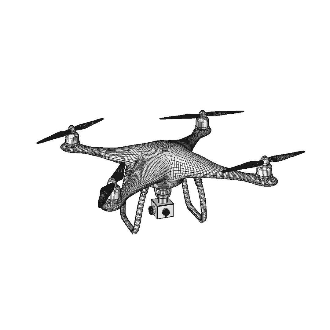 Stylized Drone Dji 3D - TurboSquid 1396605