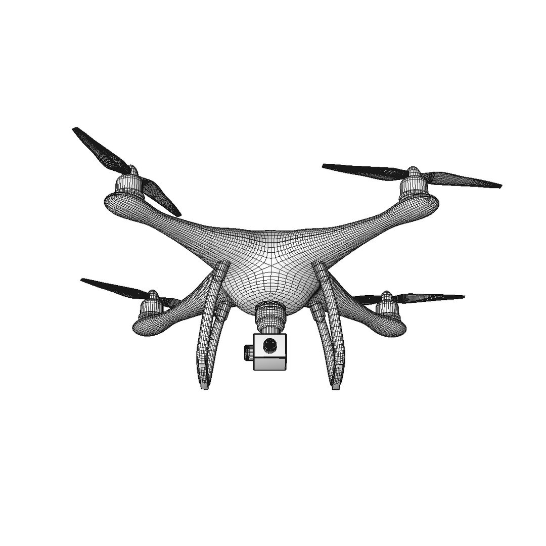 Stylized Drone Dji 3D - TurboSquid 1396605