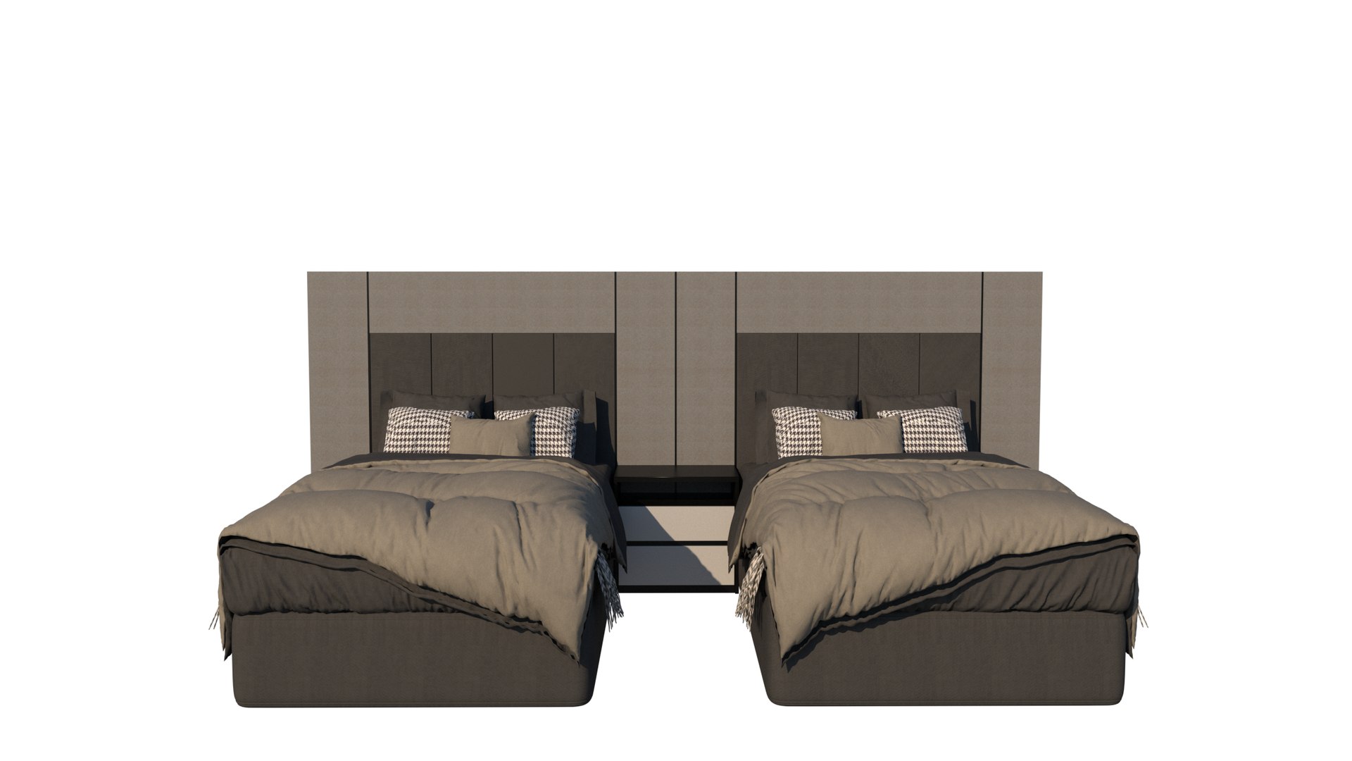Modern Double Bedroom Sketchup 3D Model 3D Model - TurboSquid 2301104