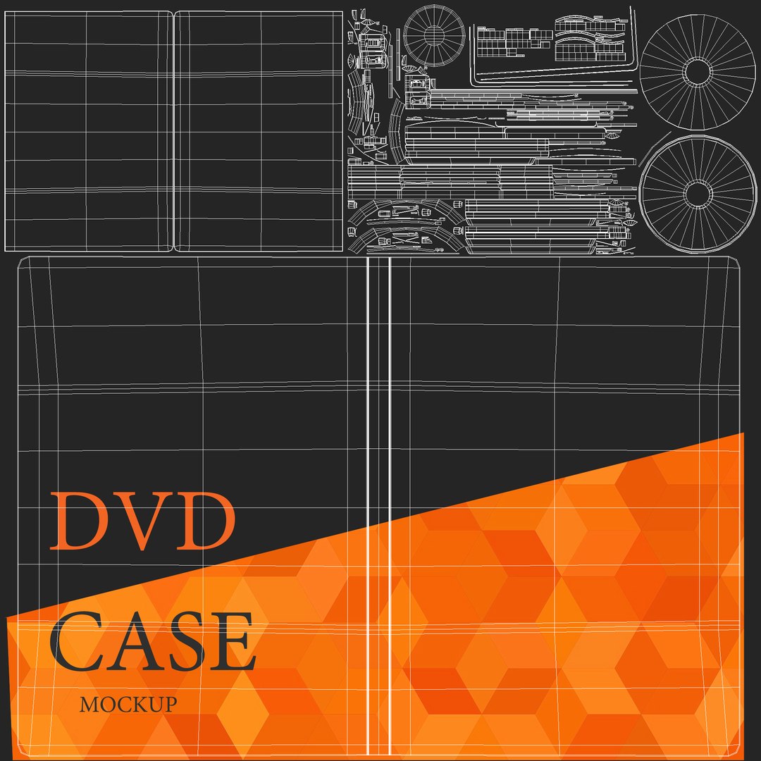 DVD Case 3D Model - TurboSquid 1736393