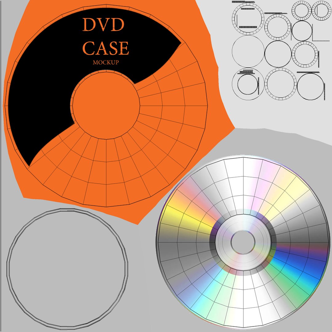 DVD Case 3D Model - TurboSquid 1736393