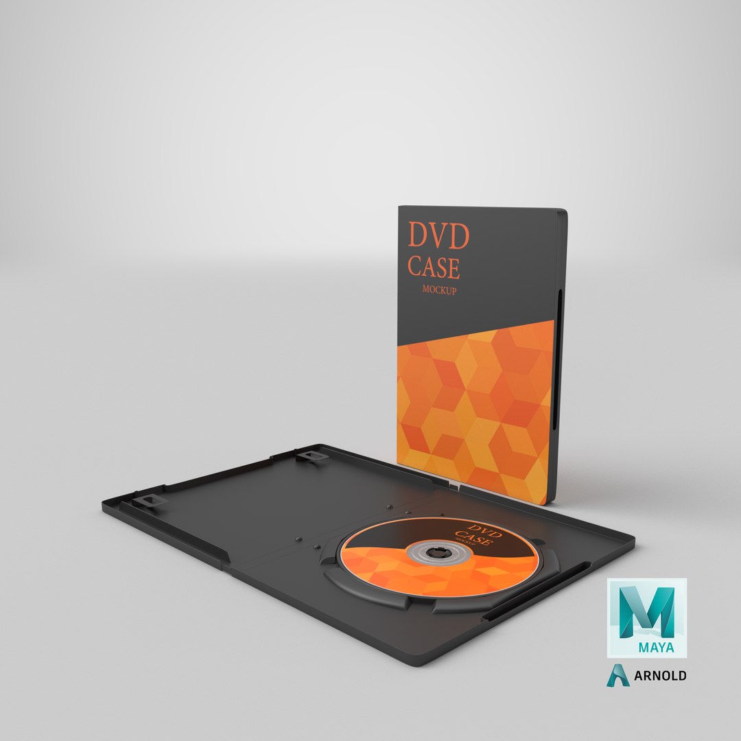 DVD Case 3D Model - TurboSquid 1736393