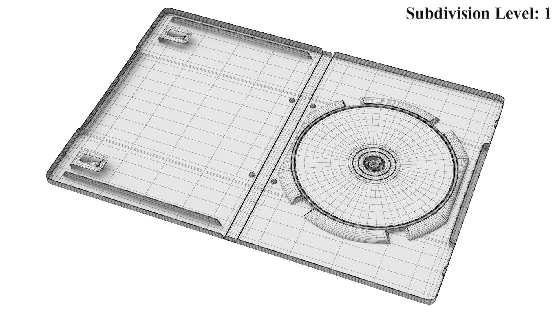 DVD Case 3D Model - TurboSquid 1736393