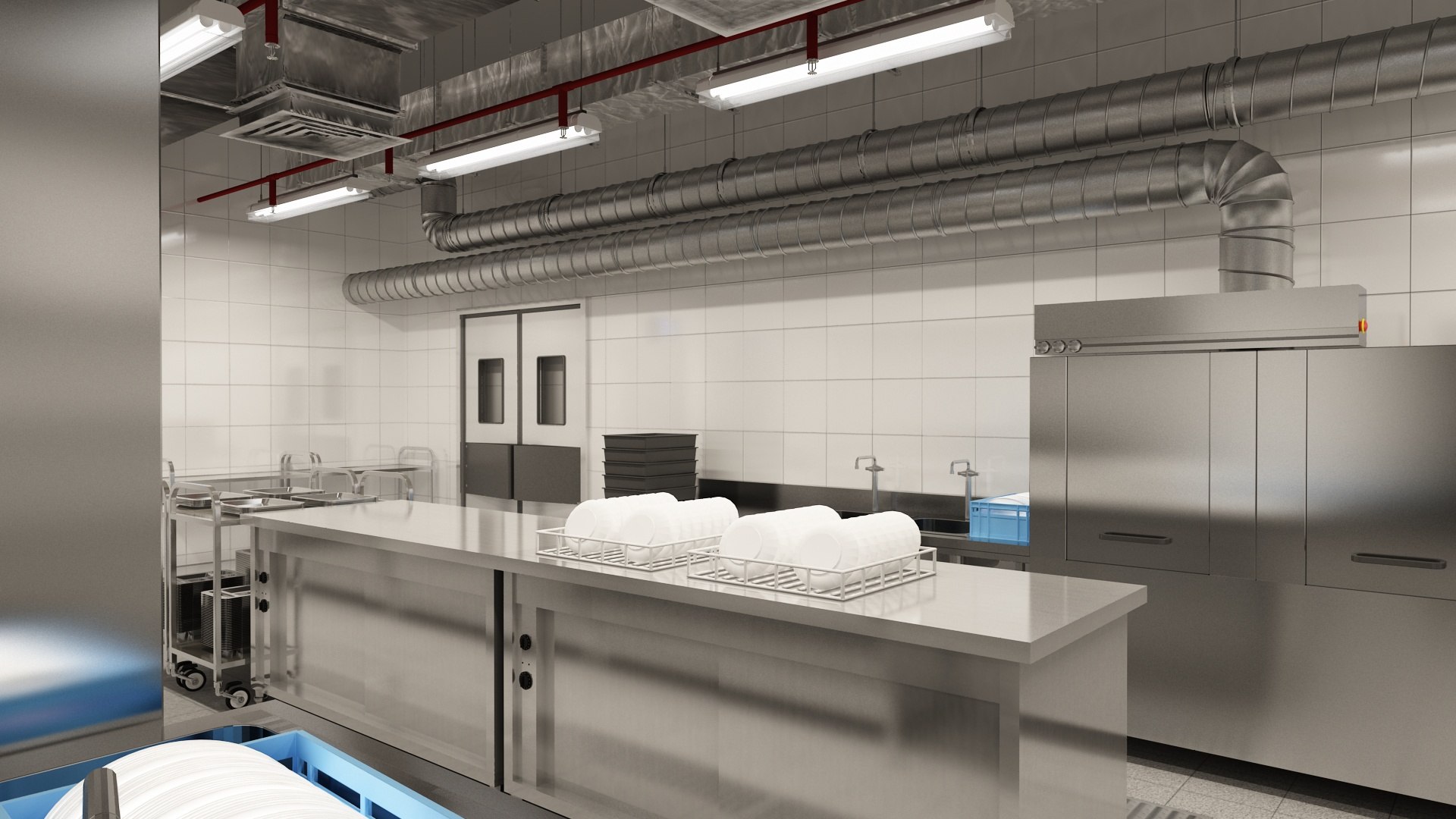 3D Kitchen Room - TurboSquid 1698999