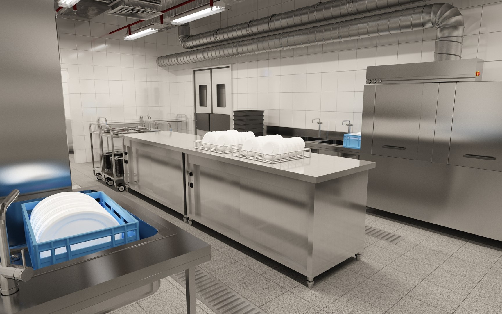 3D Kitchen Room - TurboSquid 1698999