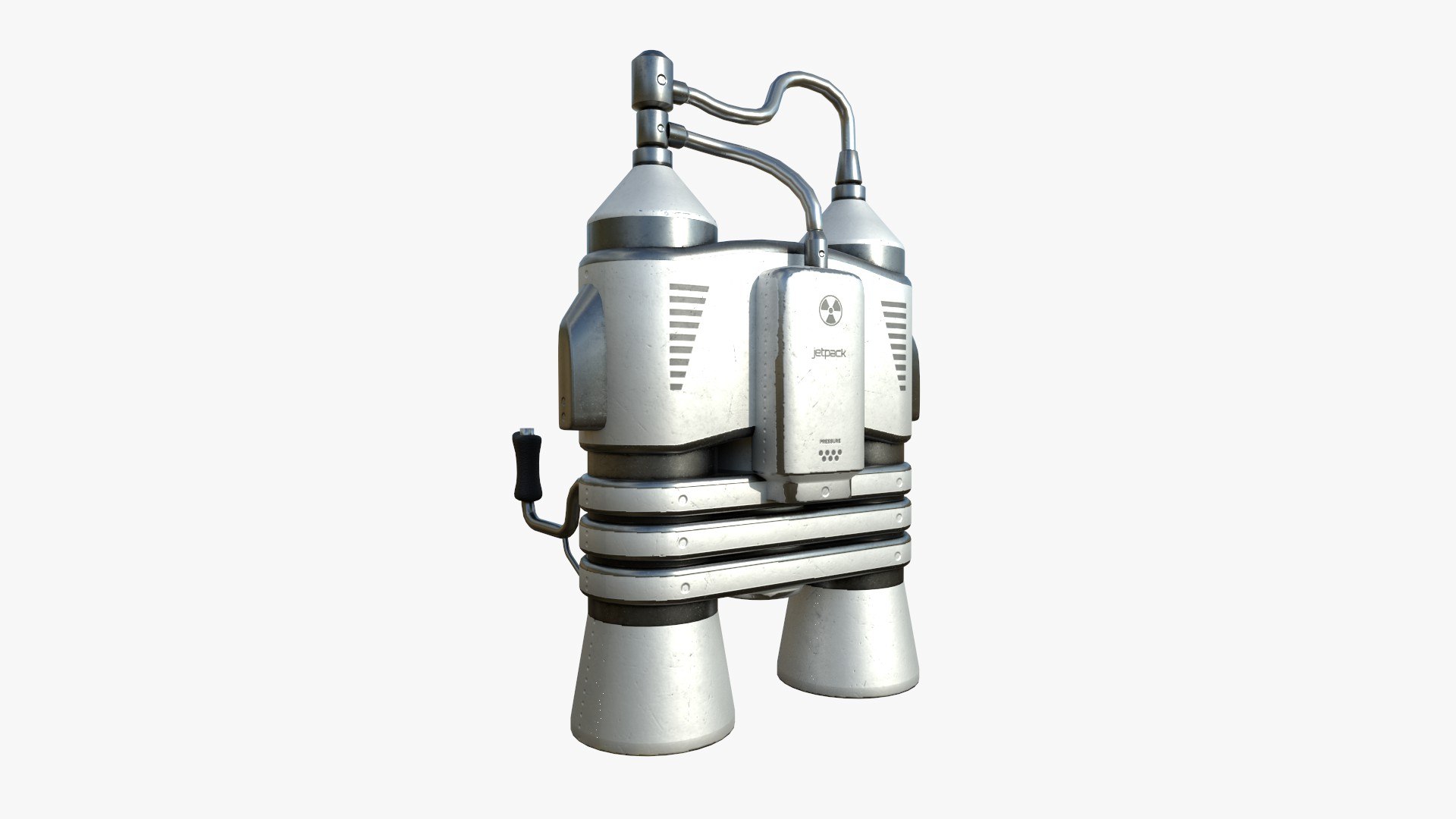 Jetpack E08 Light Steel - SciFi Character Design Model - TurboSquid 1962527