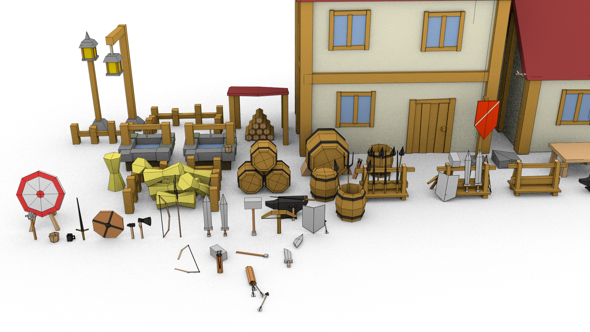 3d Village