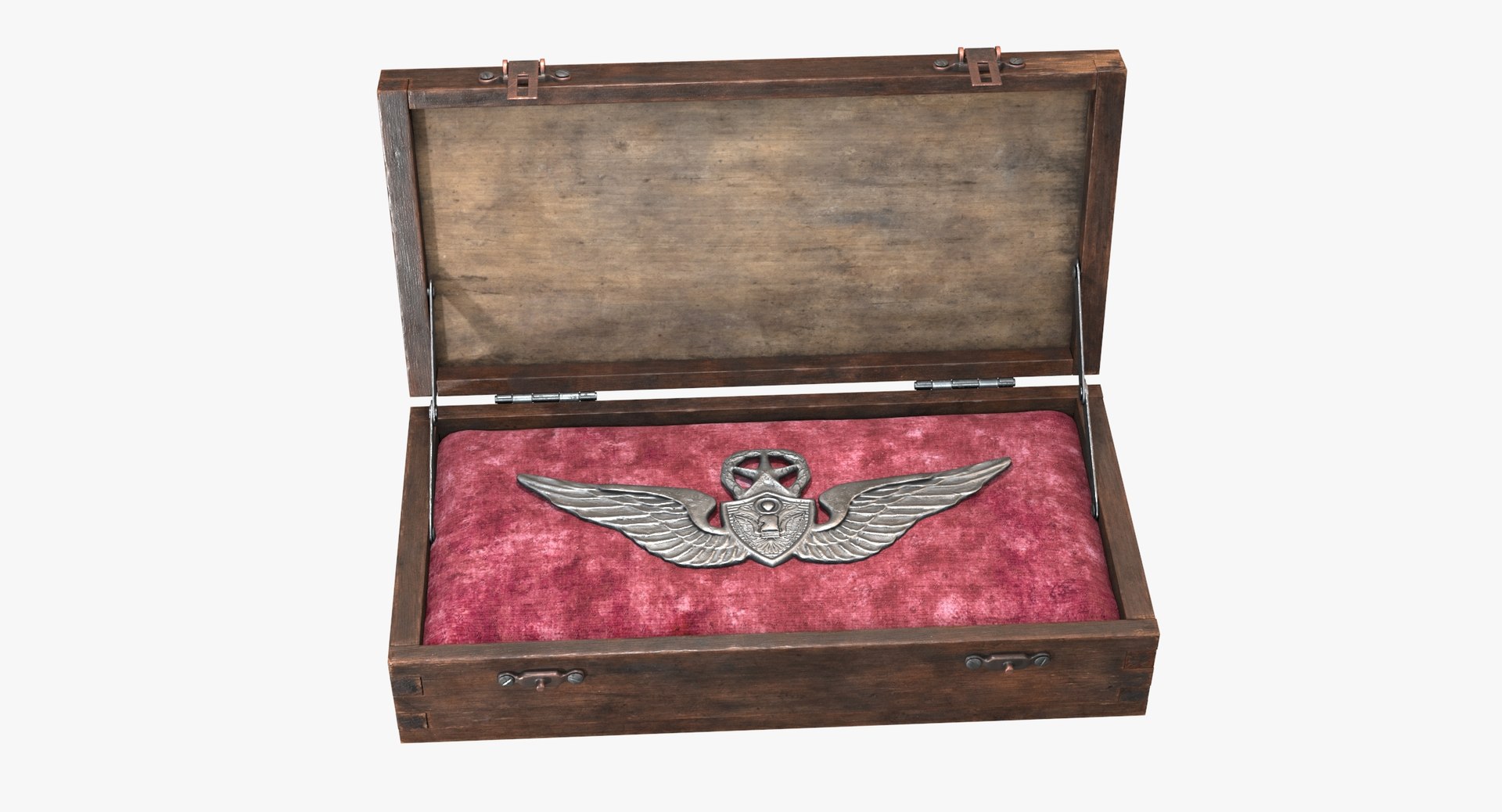 Wood Box Wings Emblem Max