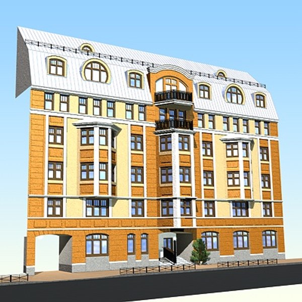 modelo 3d Edificio2 - TurboSquid 172792