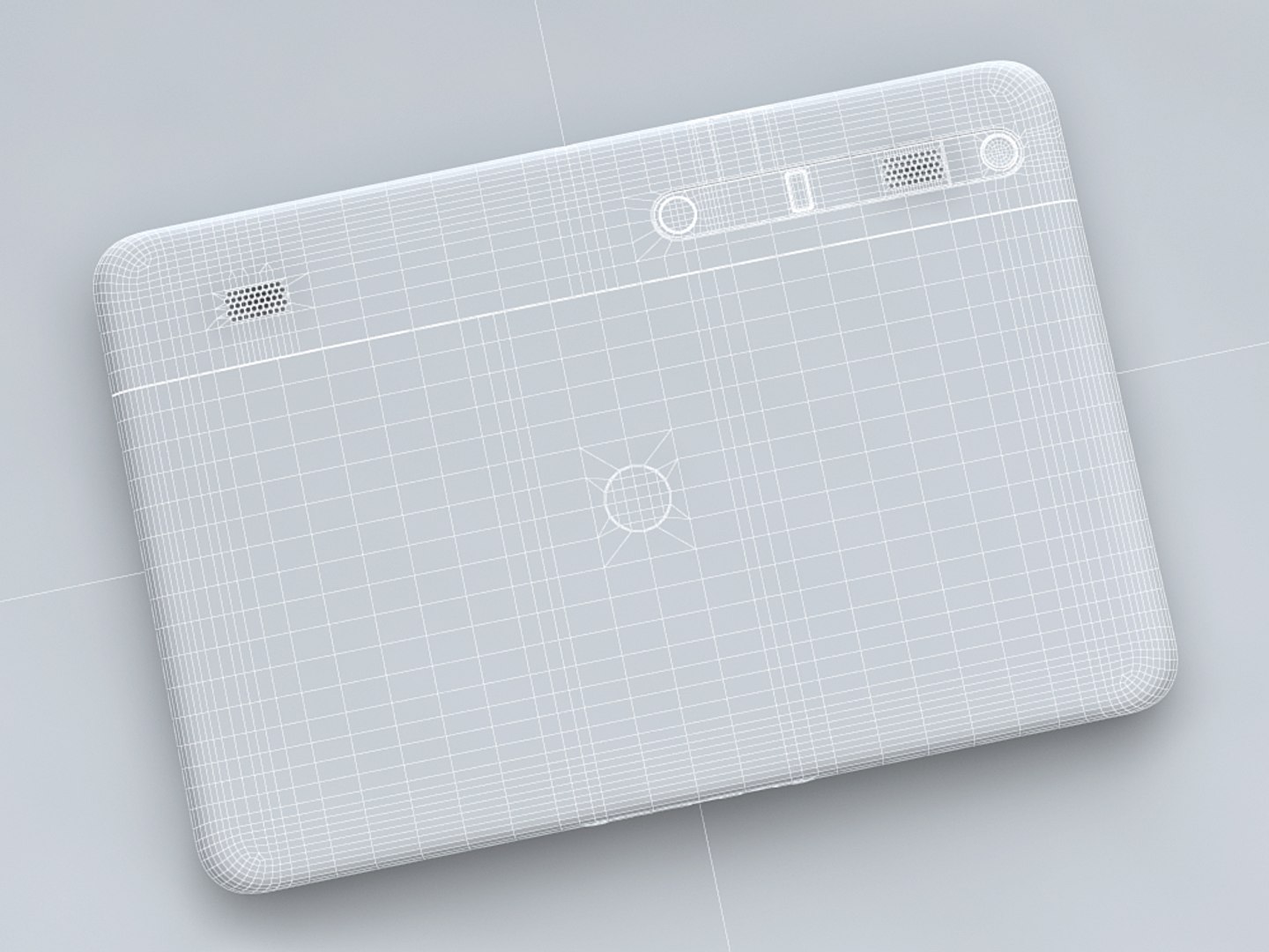 Motorola Xoom 3d Model