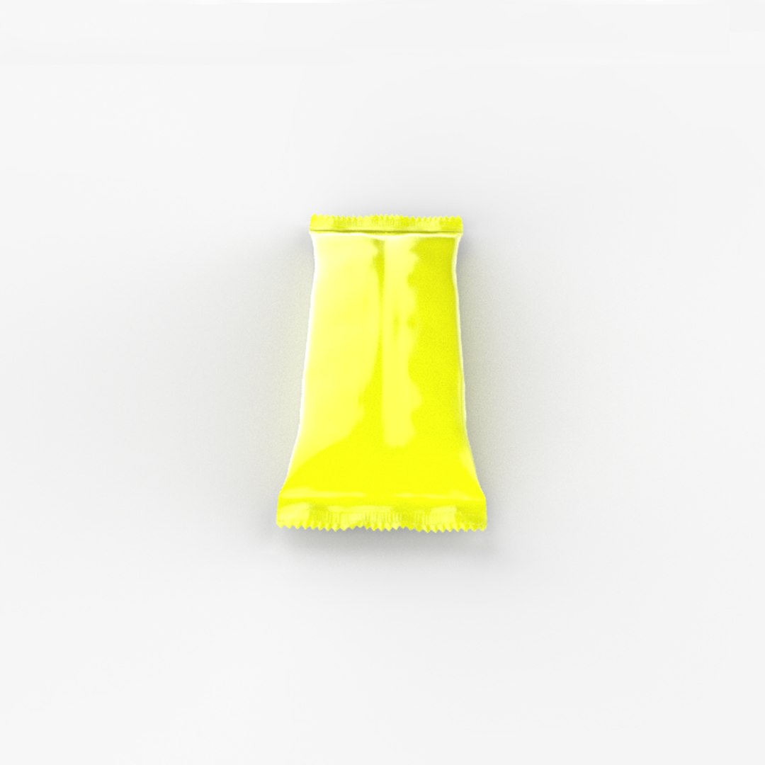 Candy wrapper model - TurboSquid 1253957