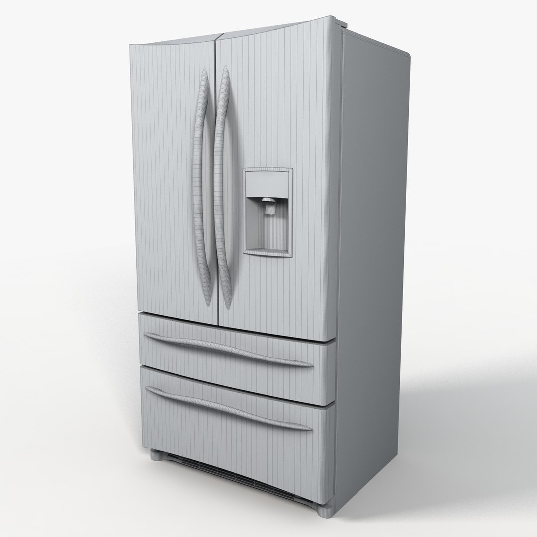 Refrigerator Freezer 3d Max