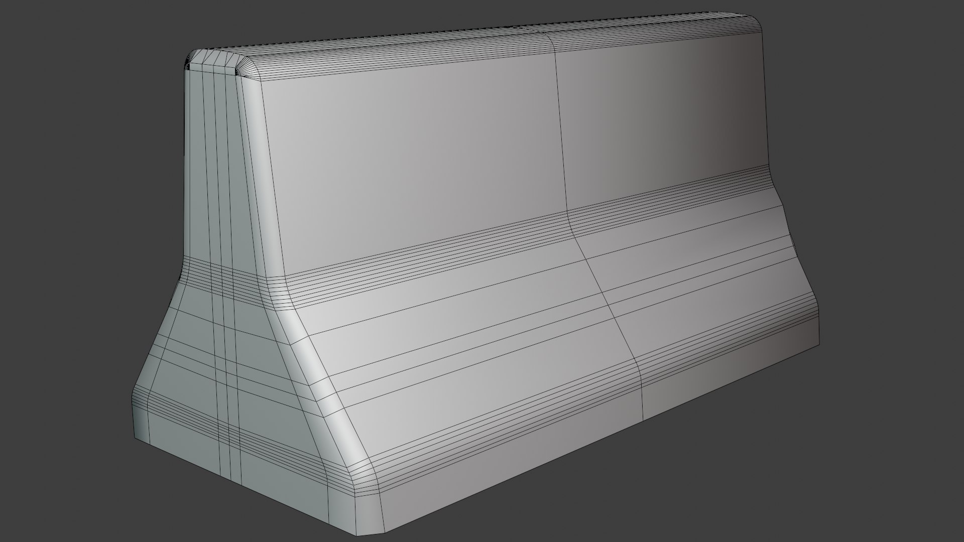 3D Traffic Barrier Model - TurboSquid 2230426