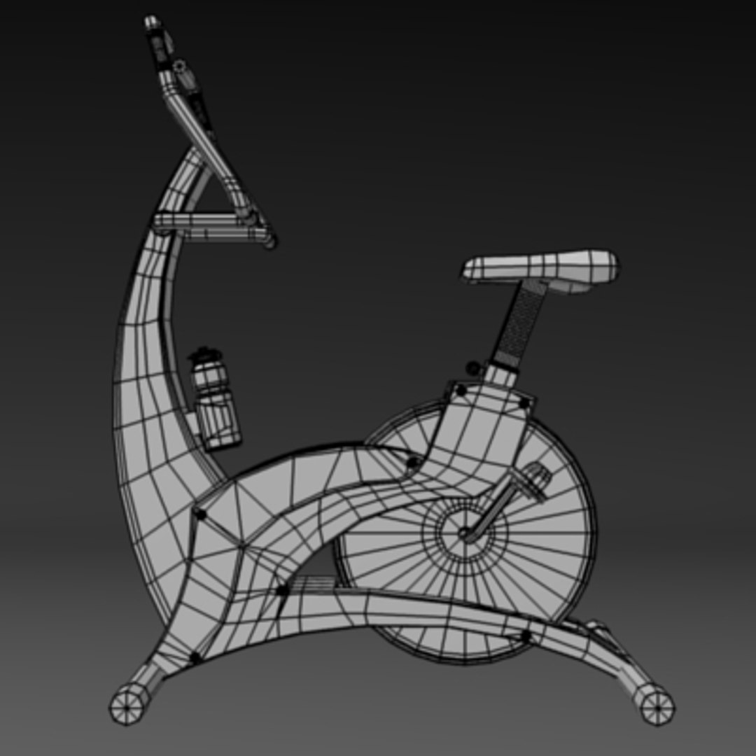 3d cardio bikes model