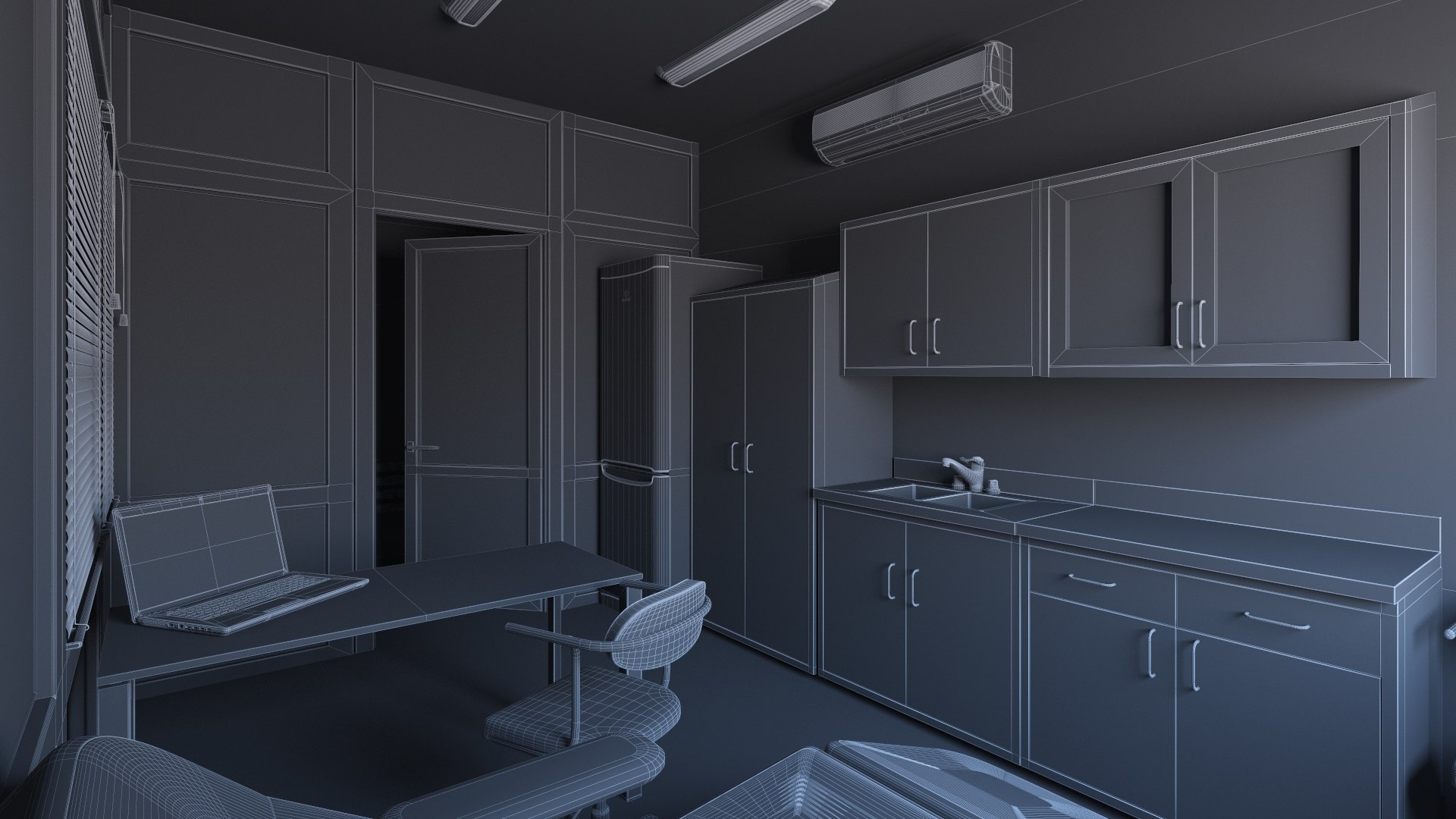 3D Model Medical Phlebotomy Room 2 - TurboSquid 2013140