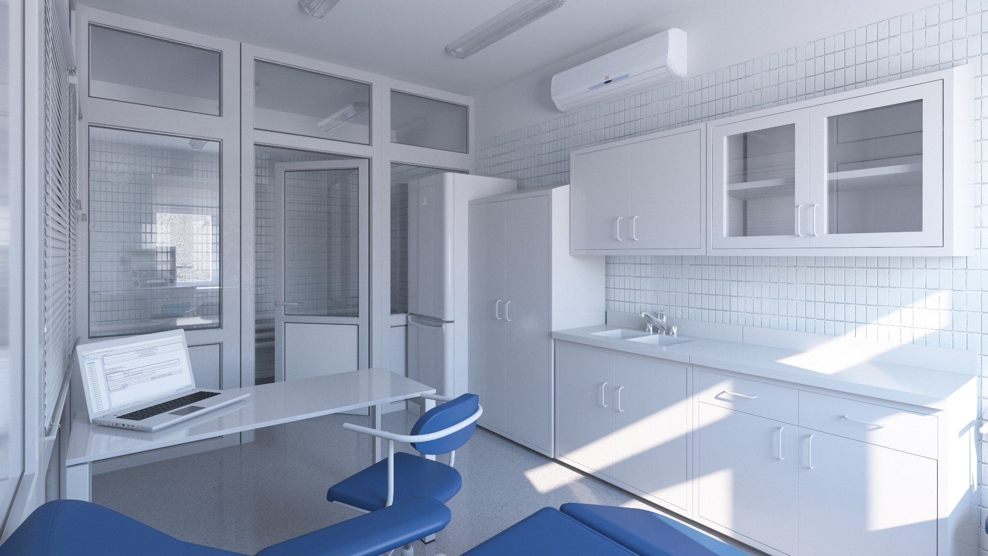 3D Model Medical Phlebotomy Room 2 - TurboSquid 2013140