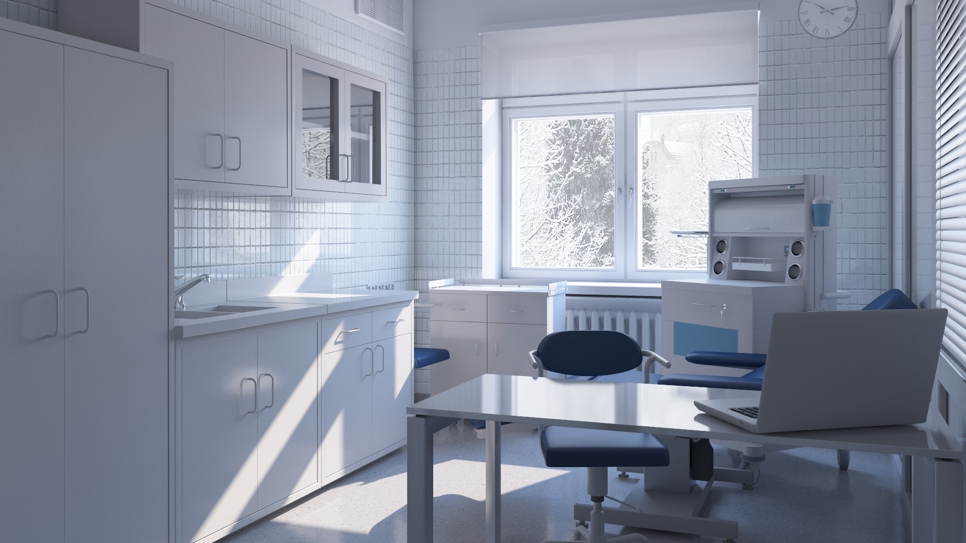 3D Model Medical Phlebotomy Room 2 - TurboSquid 2013140