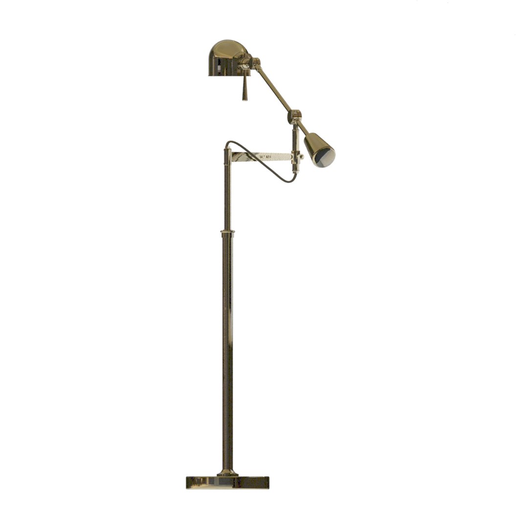 Boom Arm Floor Lamp 3d Model