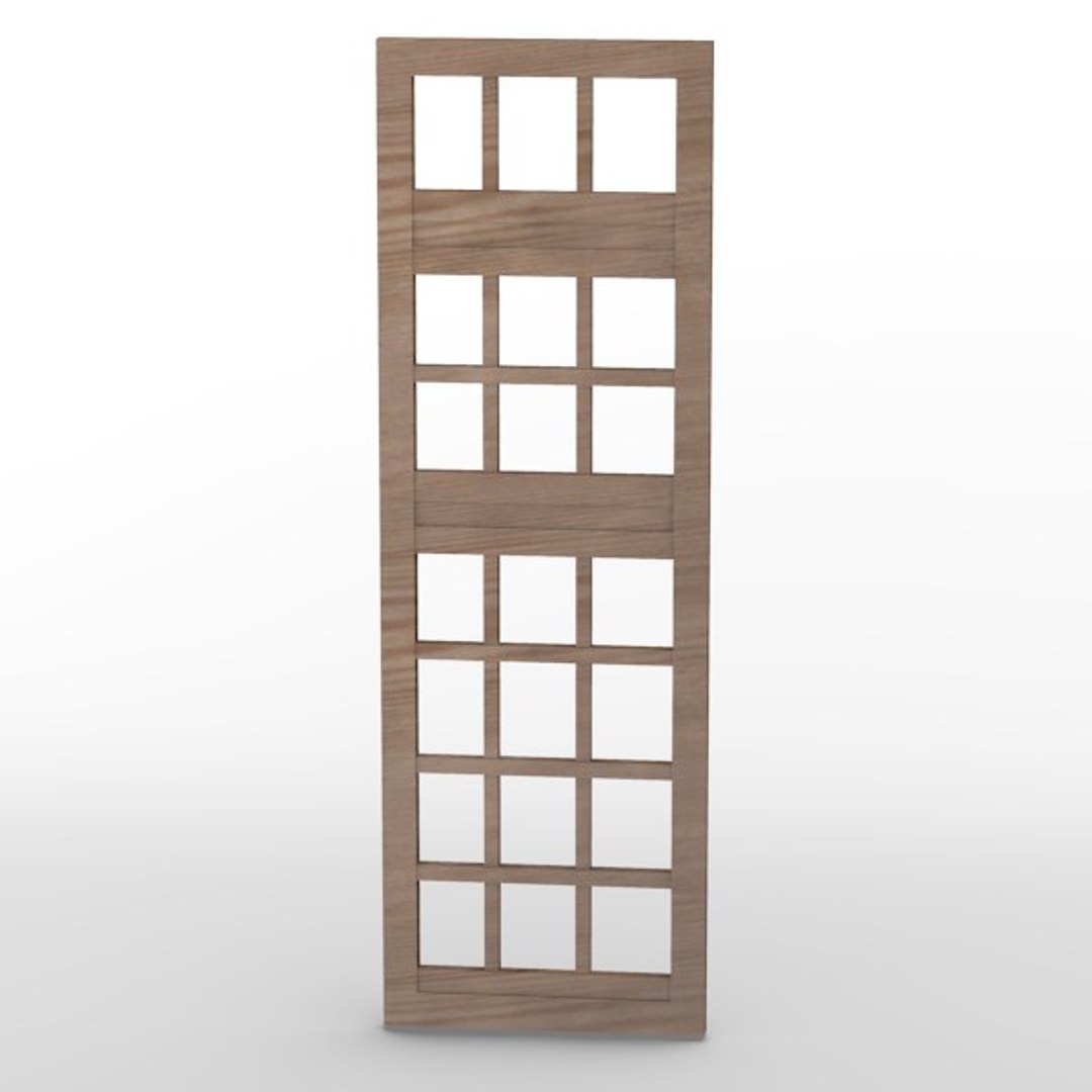 3d Window Wood Wooden Model
