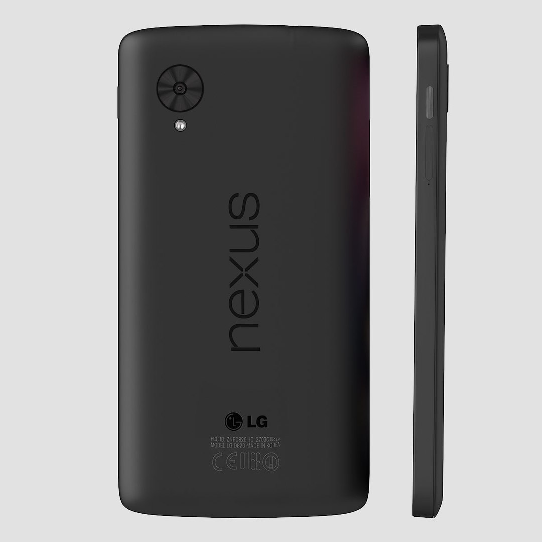 3d Model Nexus 5