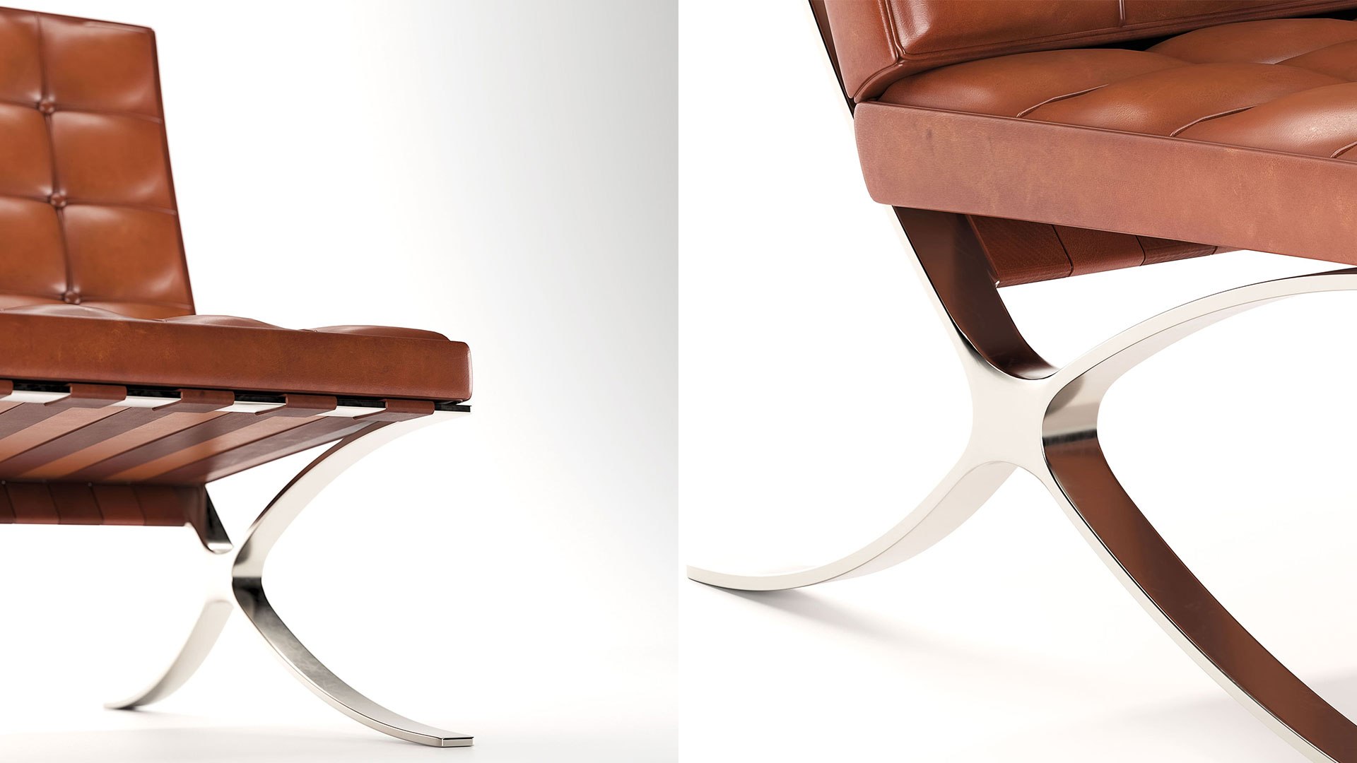 Barcelona Chair Model - TurboSquid 2379624