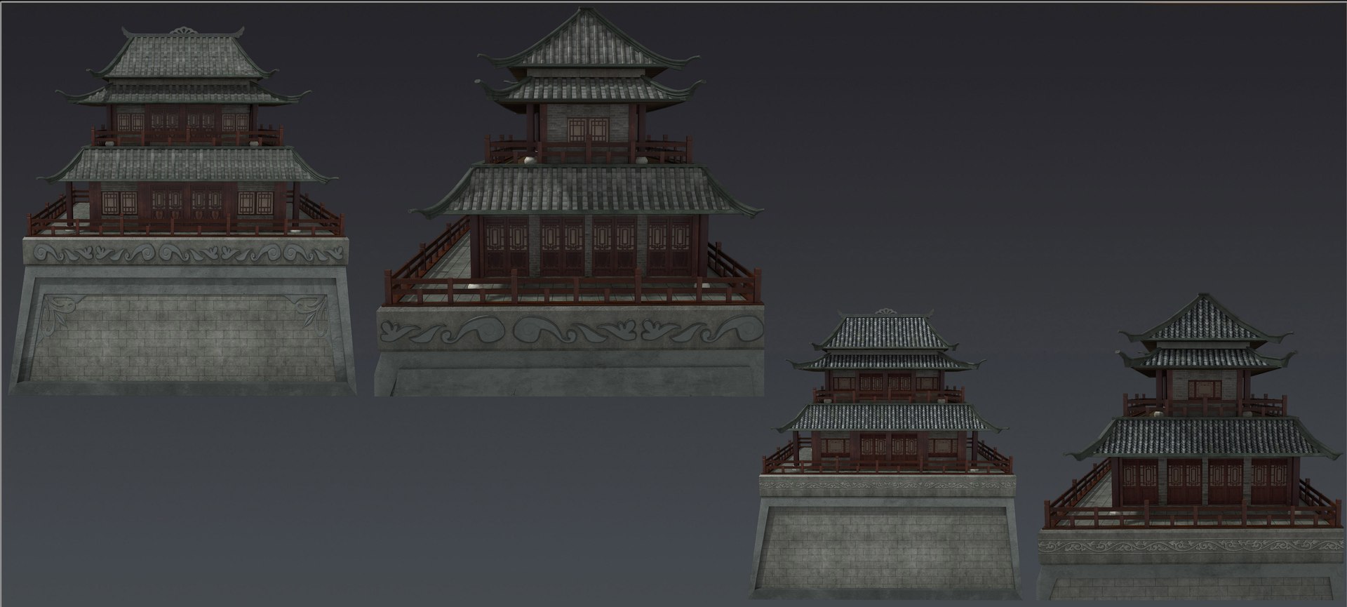 3D Chinese Ancient Model - TurboSquid 1320972