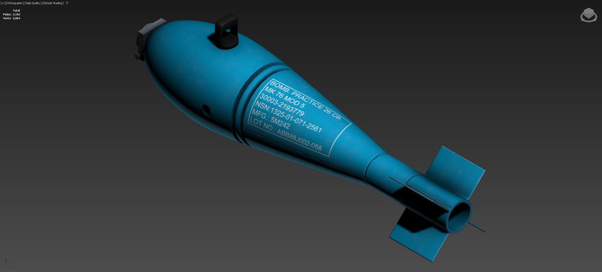 3D BDU-33 Model - TurboSquid 2294141