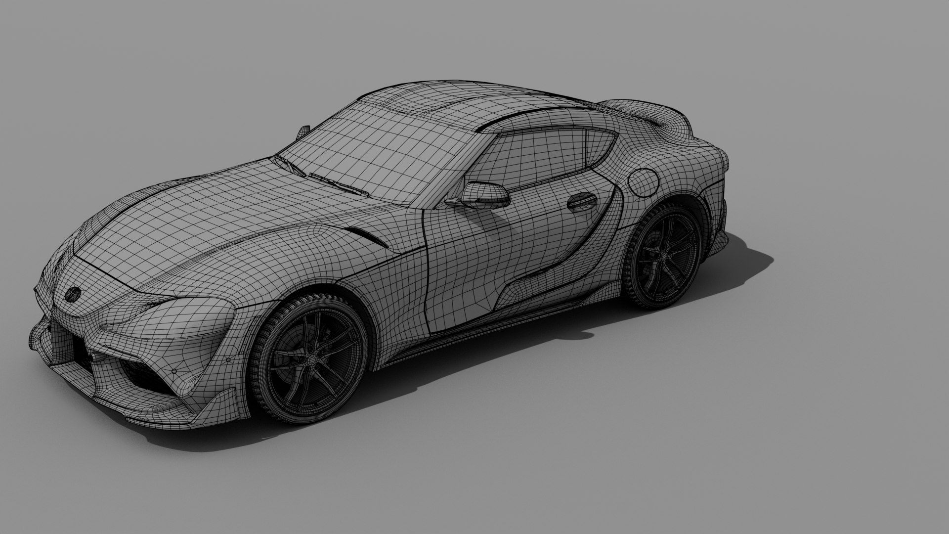 Toyota Supra GR 3D Model - TurboSquid 1904896