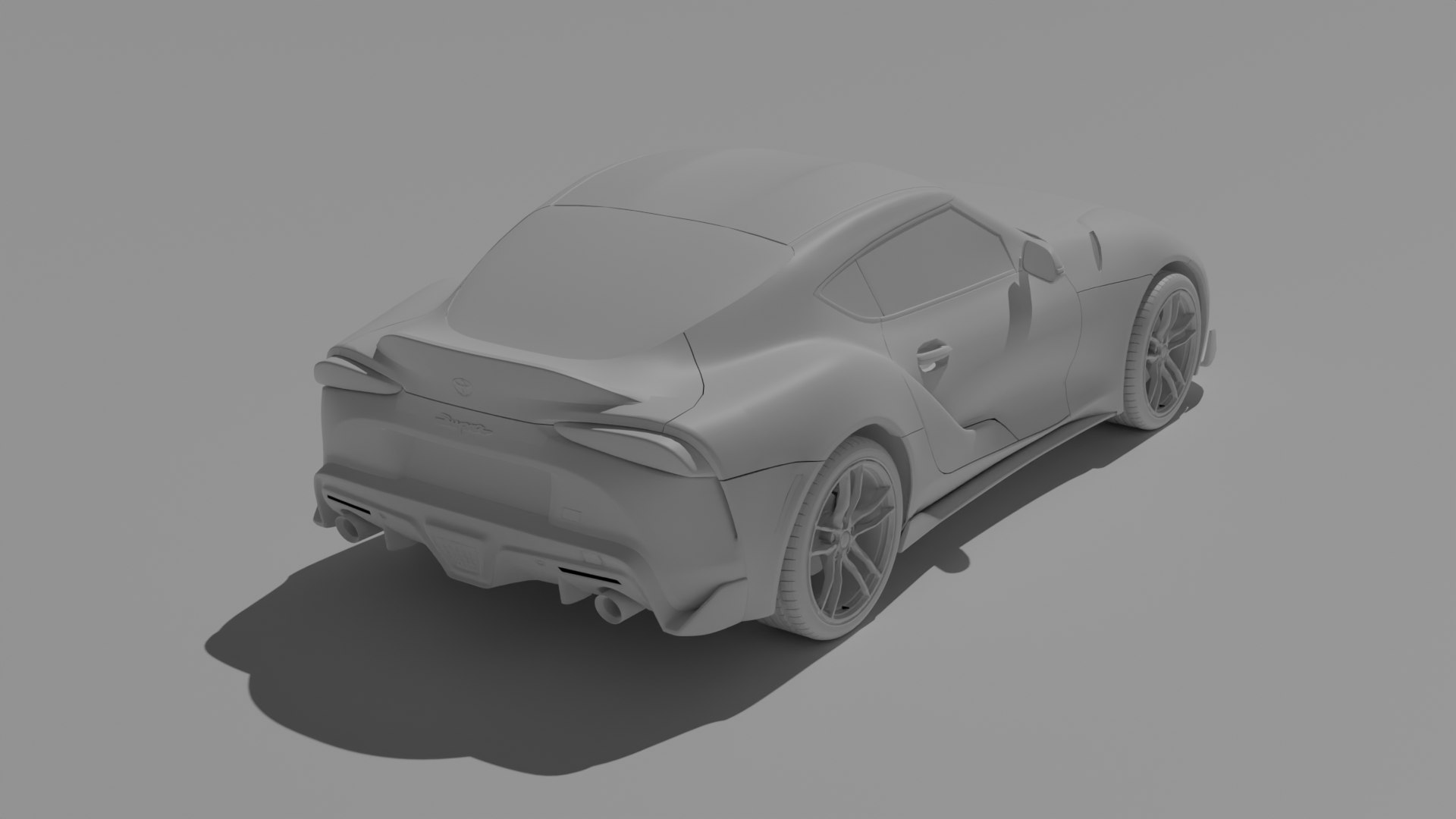 Toyota Supra GR 3D Model - TurboSquid 1904896