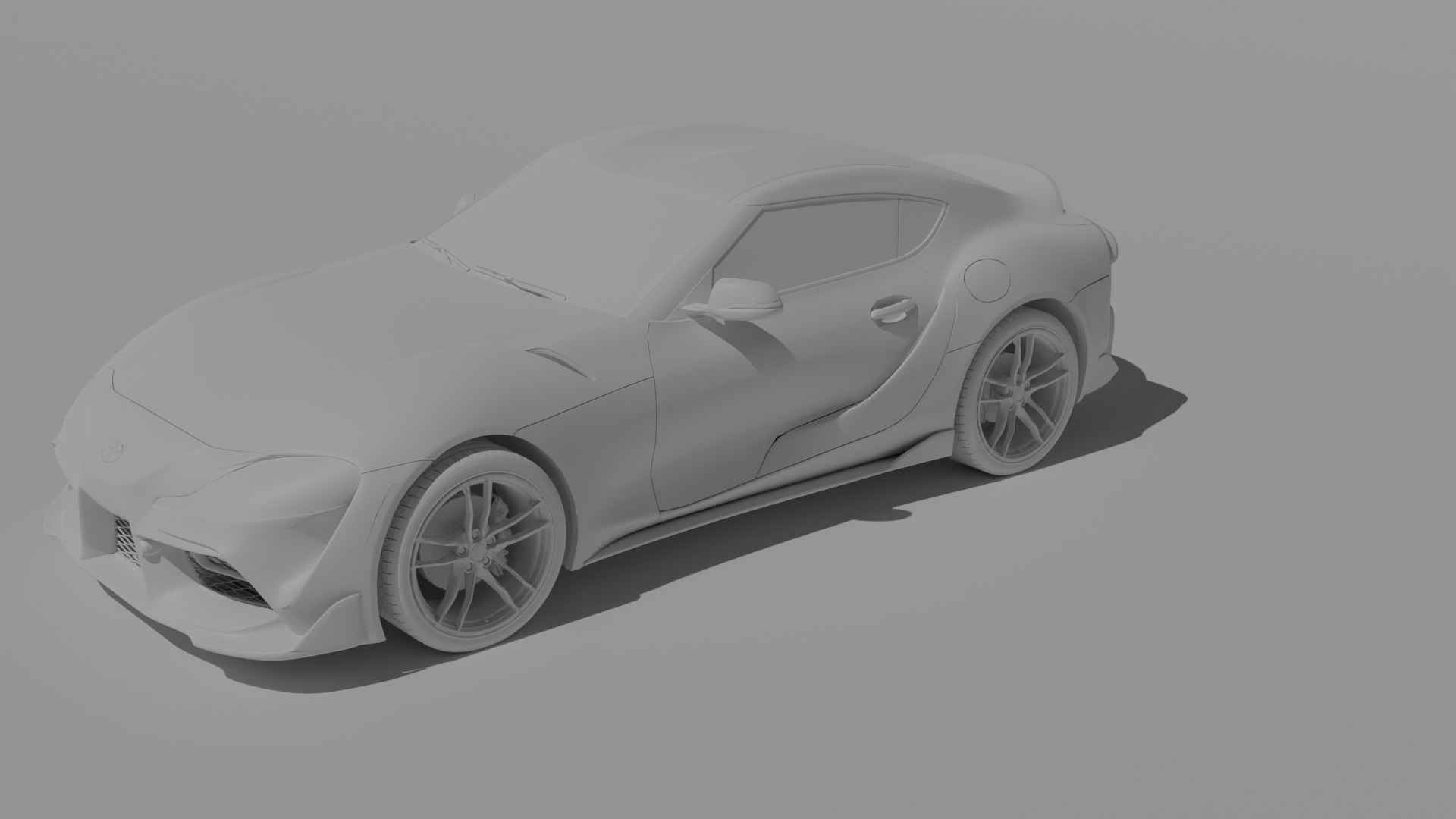 Toyota Supra GR 3D Model - TurboSquid 1904896