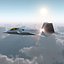 F-22 Raptor 4 Fighter 3d 3ds