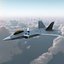 F-22 Raptor 4 Fighter 3d 3ds