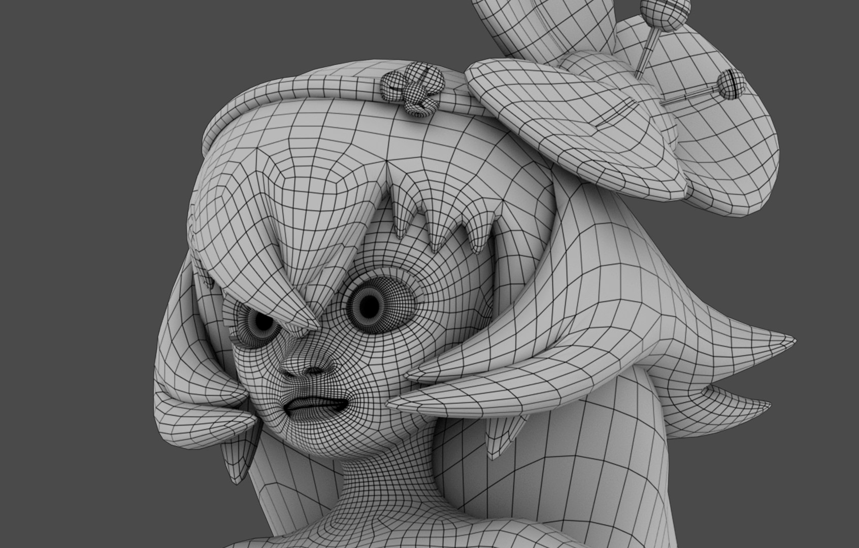 Amalia wakfu character 3D model - TurboSquid 1564027