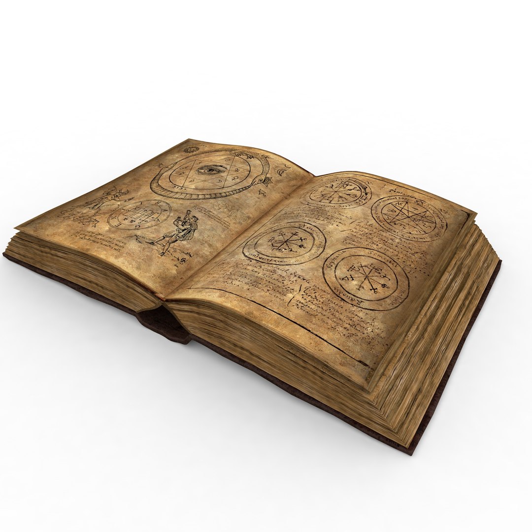 Livro Mágico Modelo 3D - TurboSquid 1373127
