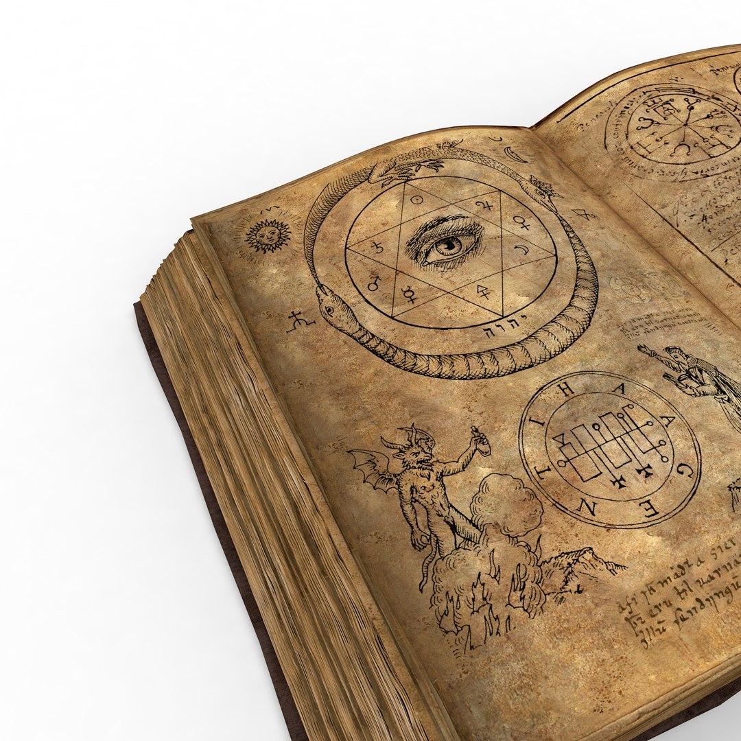 Magic Book 3D Model - TurboSquid 1373127