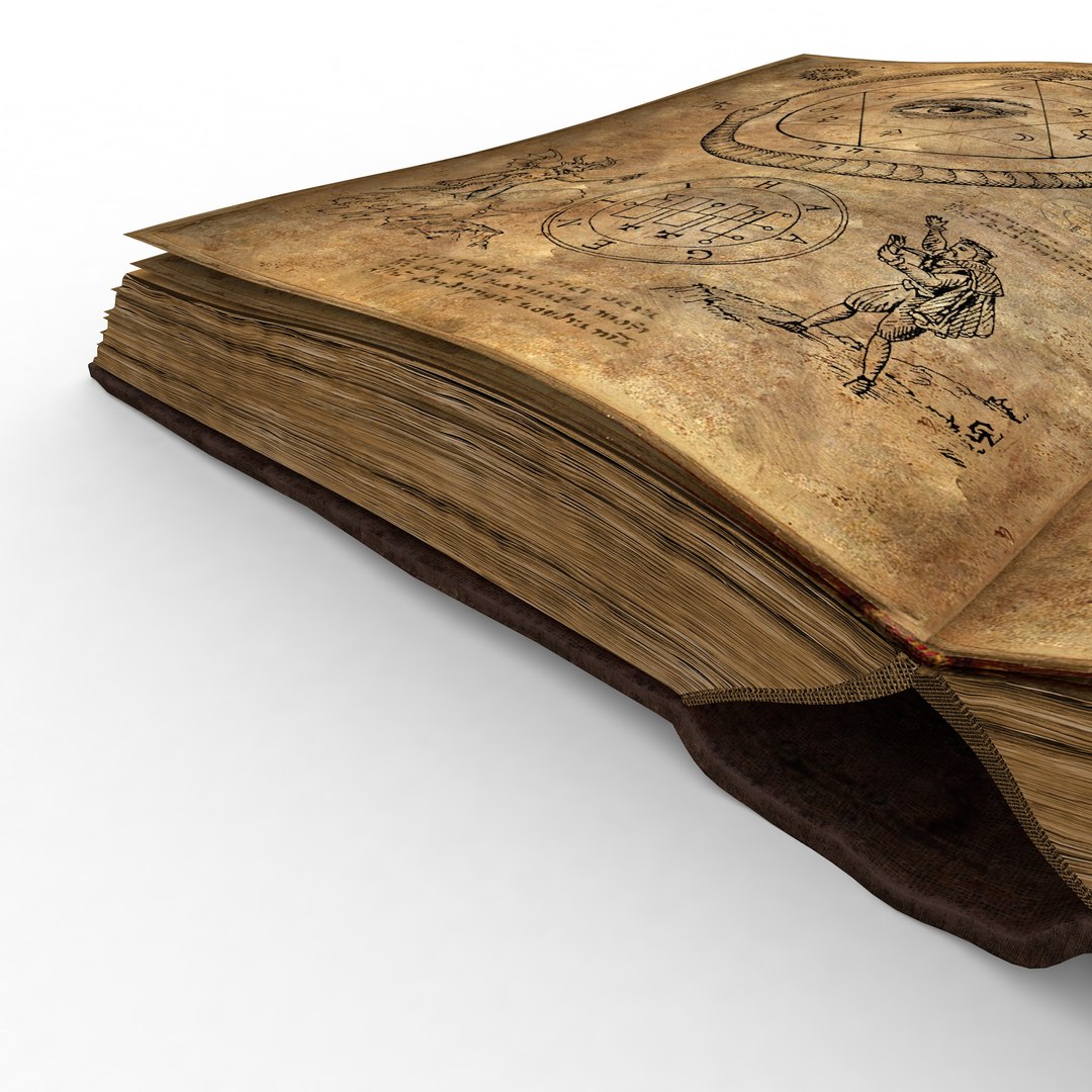 Magic Book 3D Model - TurboSquid 1373127