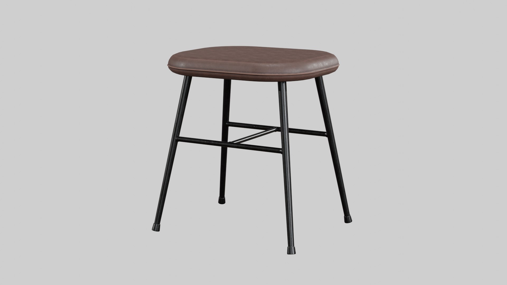 Stool metallic 3D model - TurboSquid 1554724