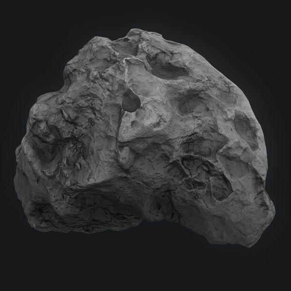 modelo 3d Meteorito Asteroide Rock 4K - TurboSquid 1433616