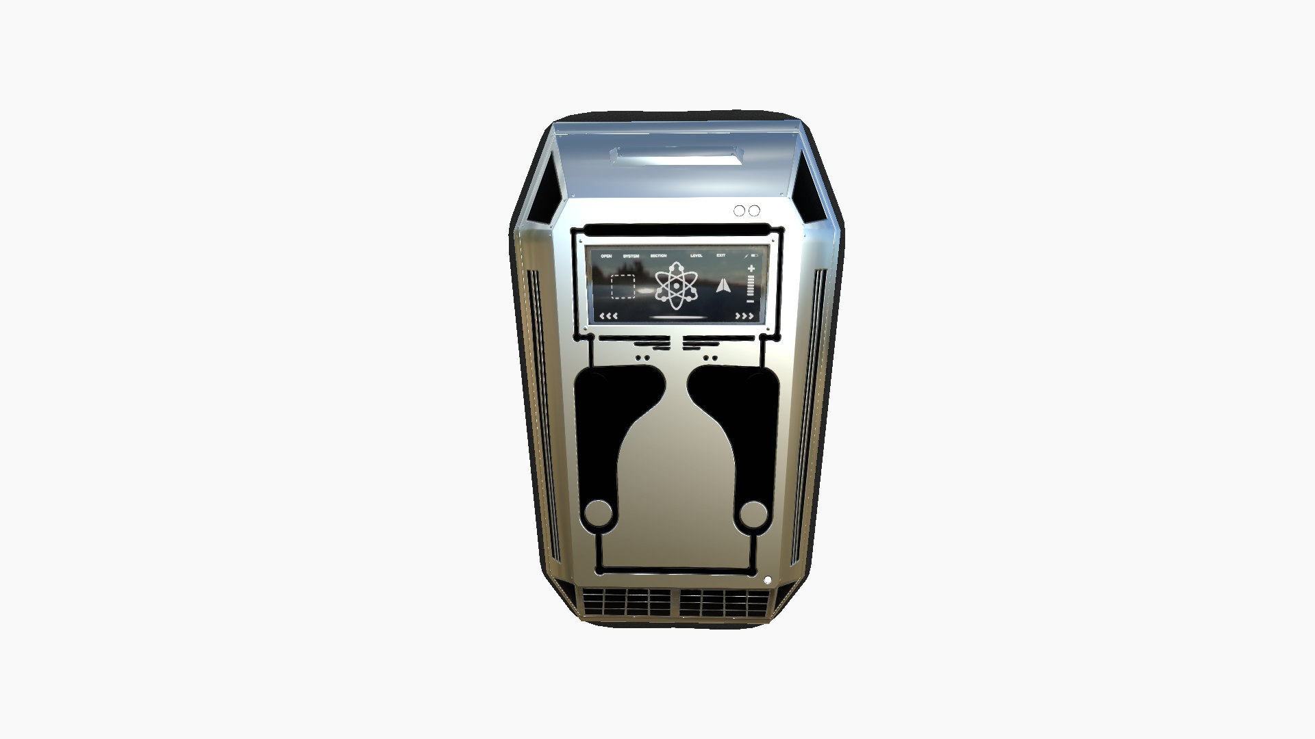 3D SciFi Backpack E10 Aluminum - Fashion Character Design - TurboSquid ...