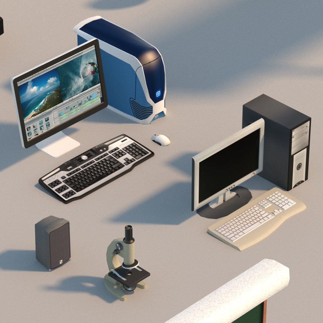 3D Computers - TurboSquid 1296135