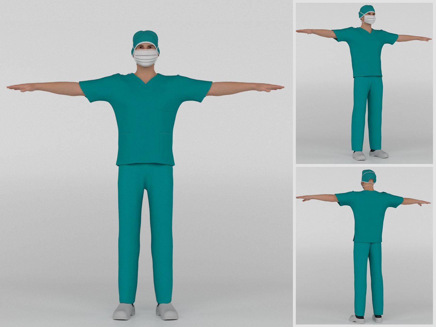Surgeon 3D - TurboSquid 1746053