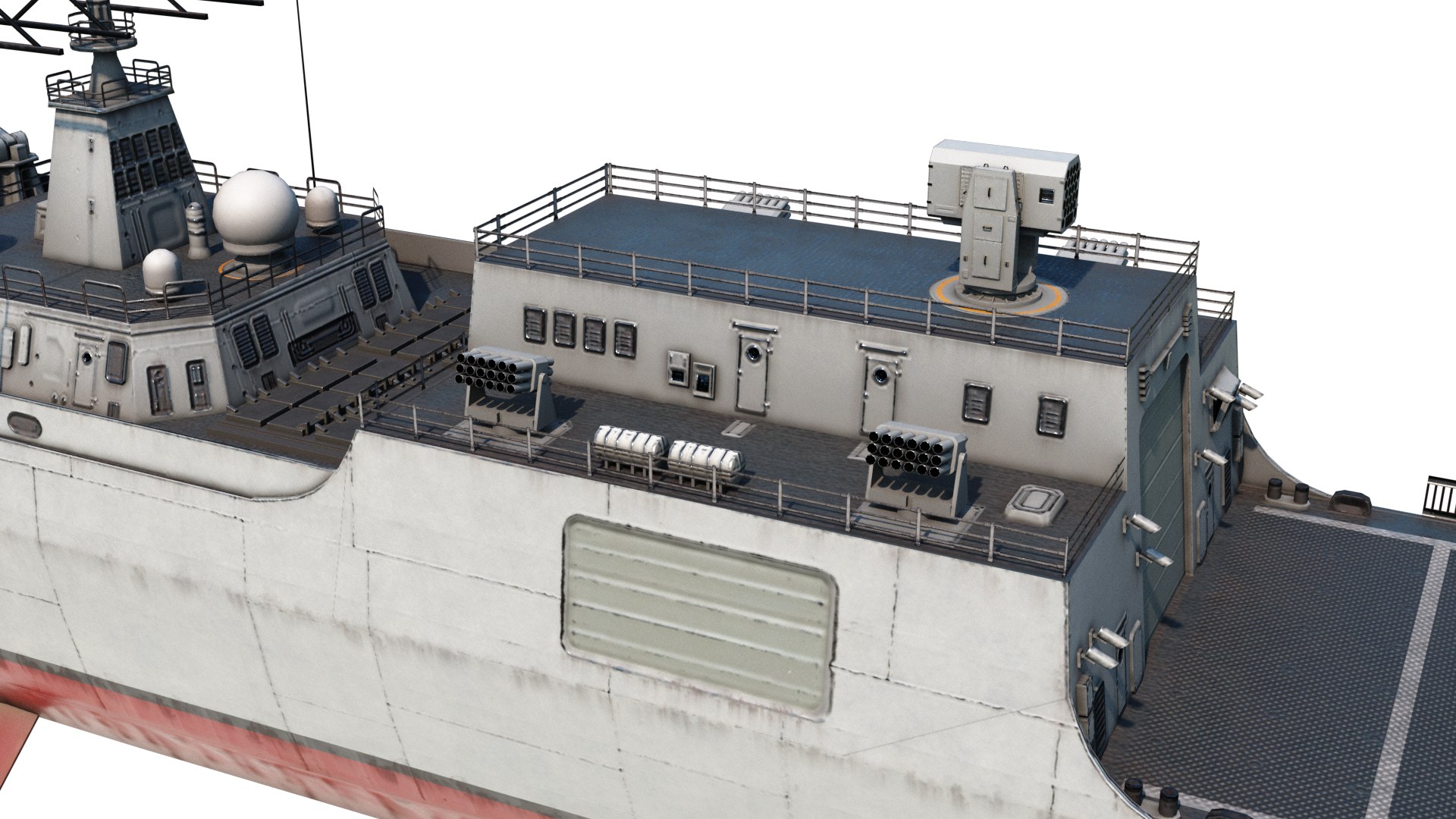Type052D Chinese Navy Type 052D Destroyer PLAN LvyangIII Class 3D Model ...